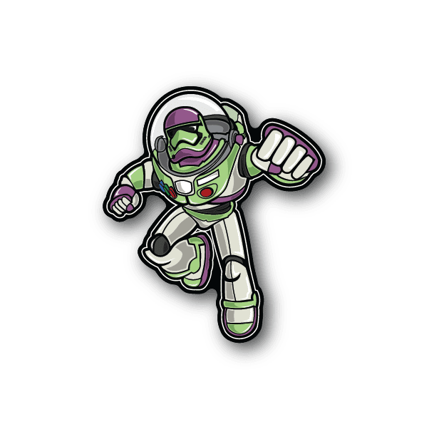Buzz Trooper Sticker – Vinyl Disorder