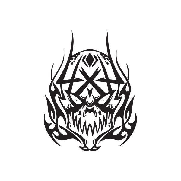 4 x 4 Off Road Skull Decal – Vinyl Disorder
