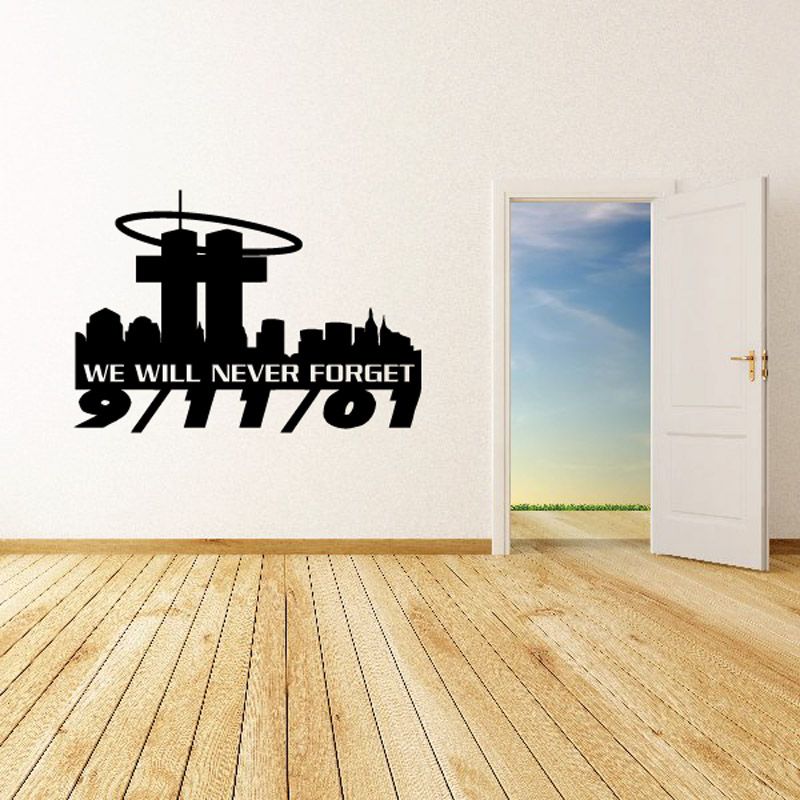 911 New York We will Never Forget Decal – Vinyl Disorder