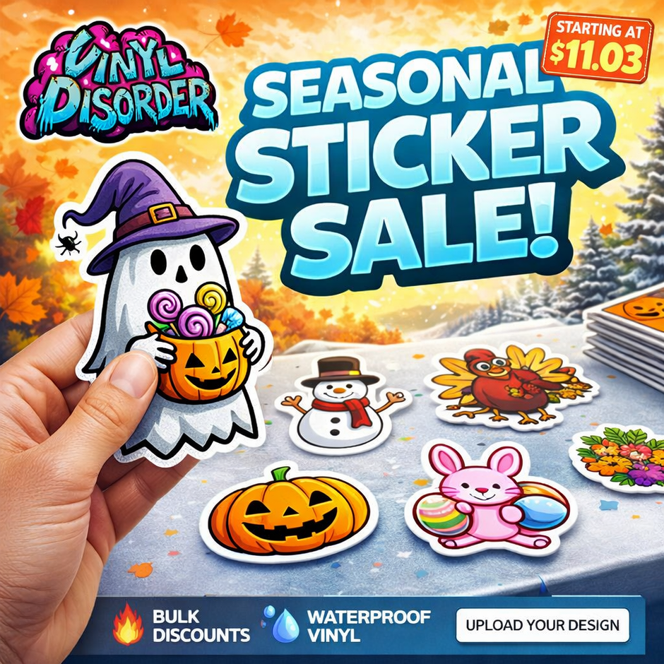 Custom Vinyl Stickers, Custom Decals, Wall Decals and More – Vinyl Disorder