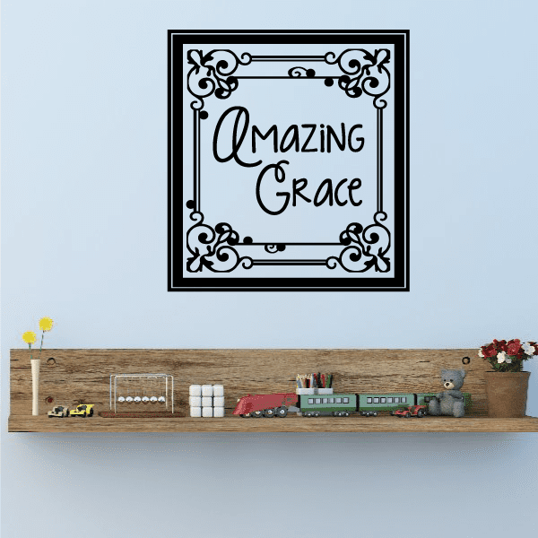 Amazing Grace Wall Decal – Vinyl Disorder
