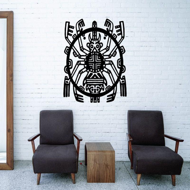 Aztec Spider God Decal – Vinyl Disorder