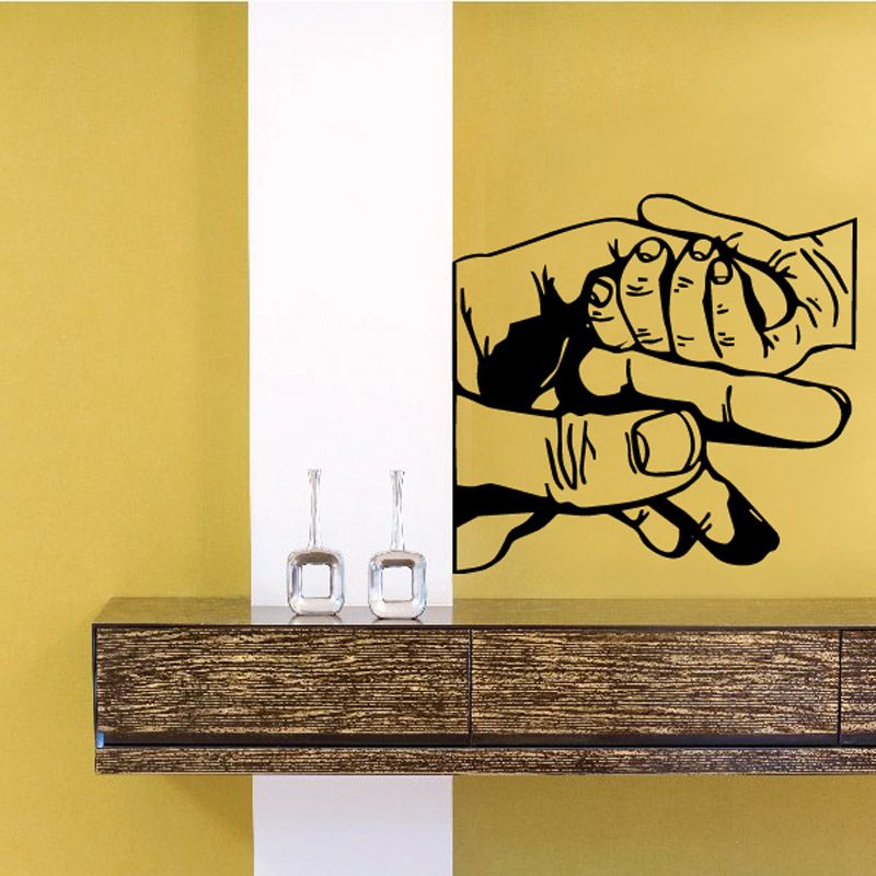 Baby Grabbing Parents Finger Decal – Vinyl Disorder