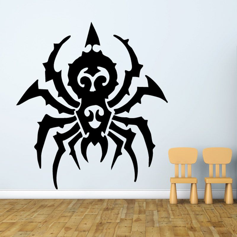 Barbed Spider Decal – Vinyl Disorder