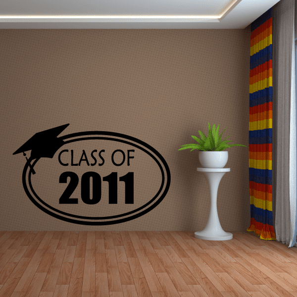 Class of Any Year Graduation Decal – Vinyl Disorder