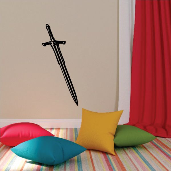 Detailed Knights Sword Decal – Vinyl Disorder