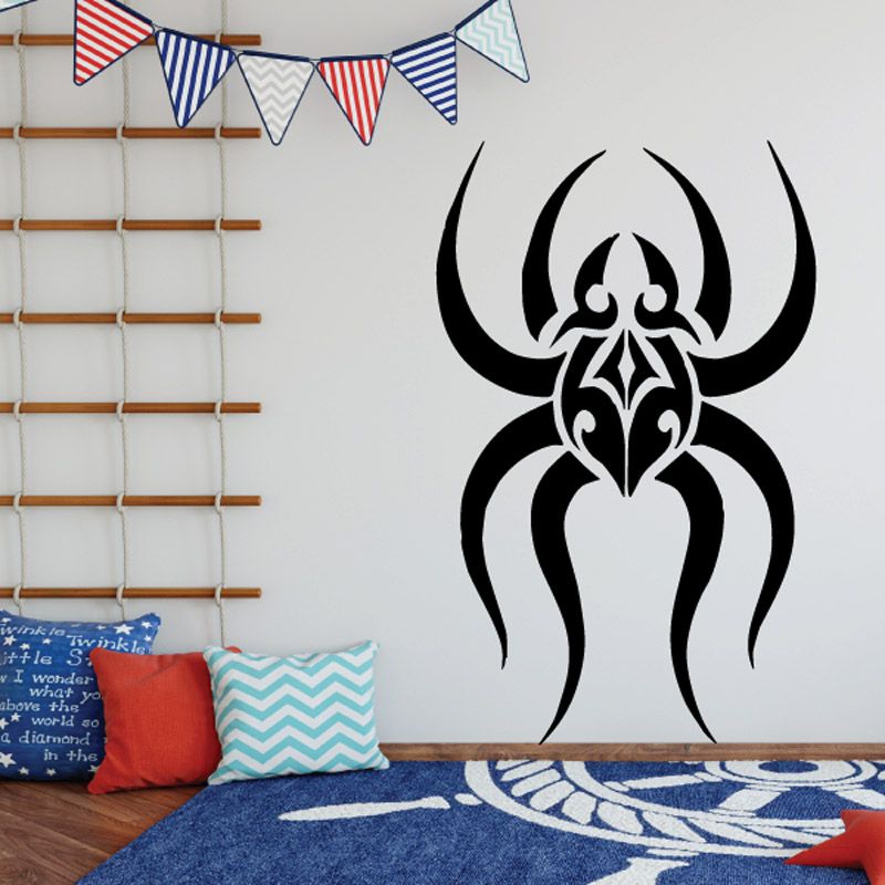 Flowing Spider Decal – Vinyl Disorder