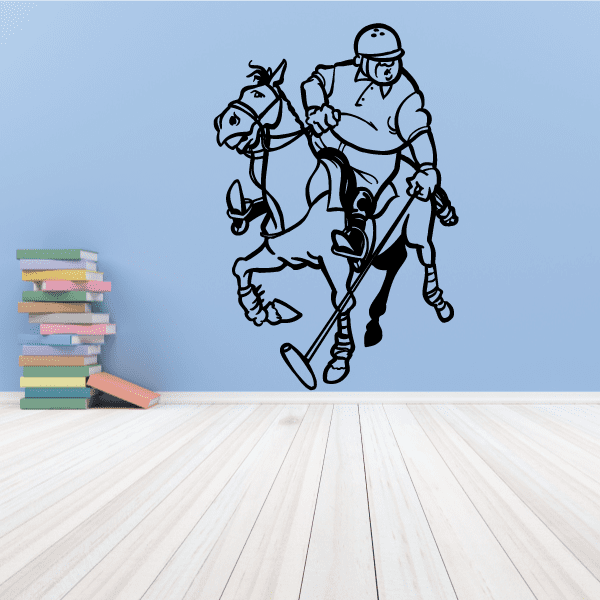 Goofy Polo Player Decal – Vinyl Disorder