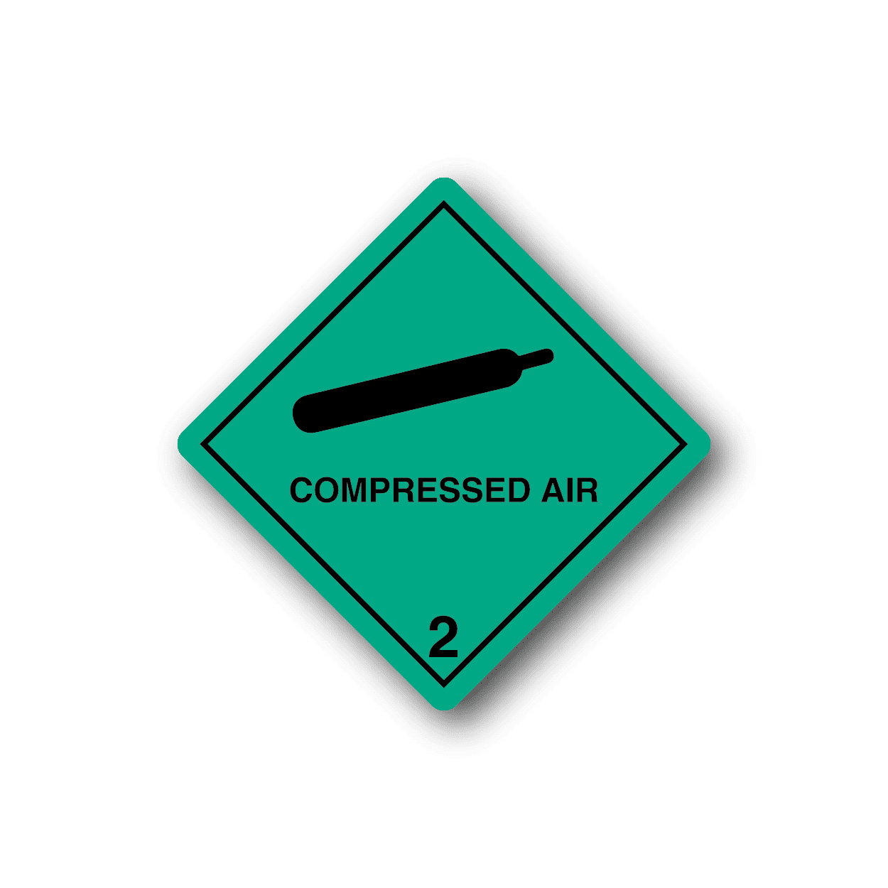 Hazardous Safety Sign Wall Decal - Vinyl Sticker - Car Sticker - Die C ...