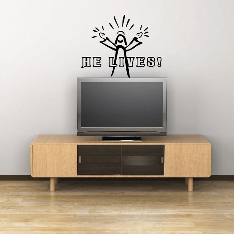 He lives Decal – Vinyl Disorder