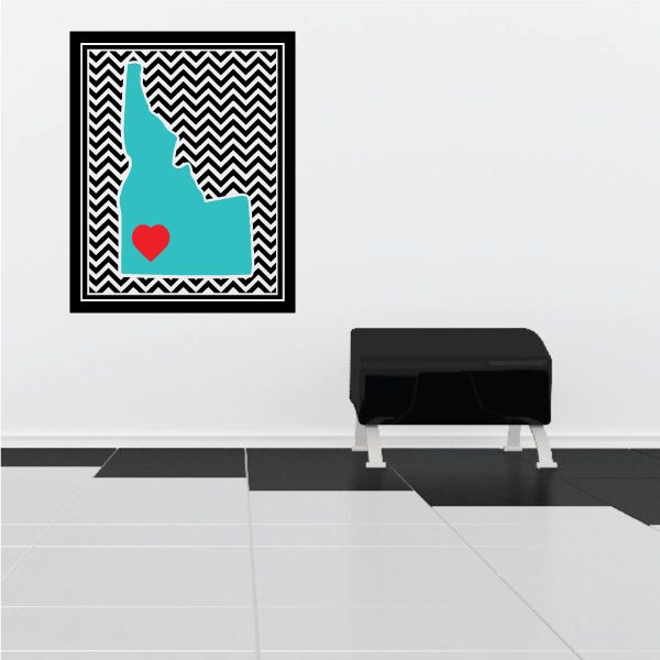 Idaho Chevron Sticker – Vinyl Disorder