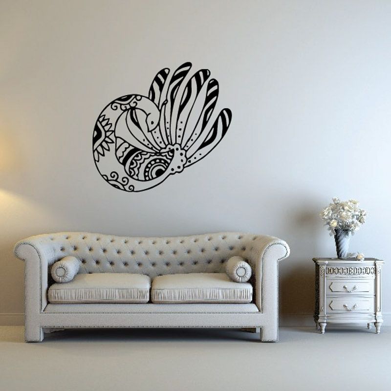 Multi Pattern Peacock Decal – Vinyl Disorder
