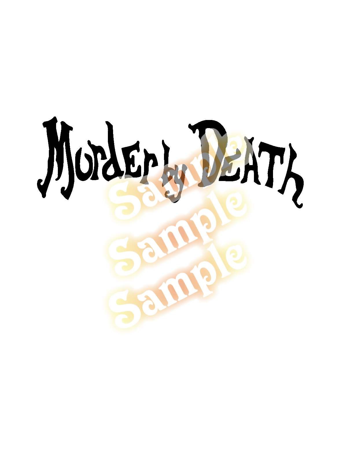 Murder By Death Decal – Vinyl Disorder