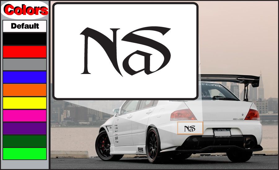 Nas Decal – Vinyl Disorder