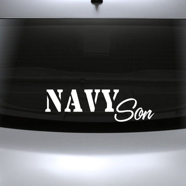 Navy Son Decal – Vinyl Disorder