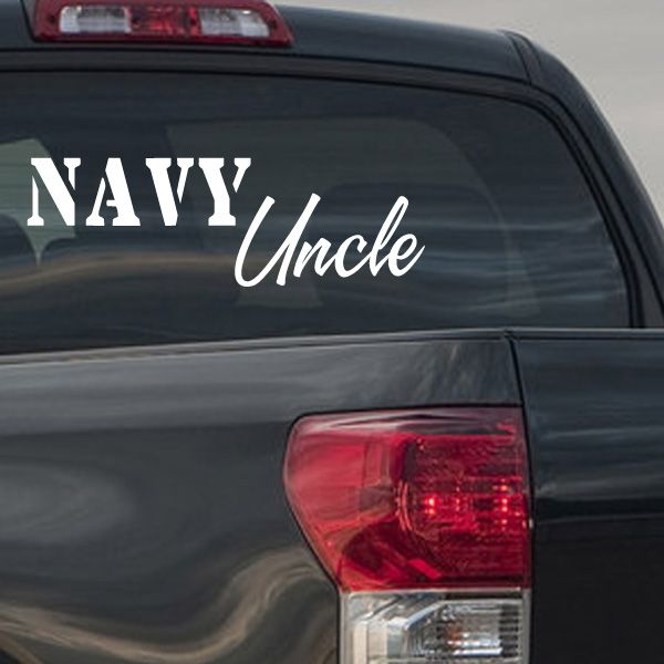 Navy Uncle Decal – Vinyl Disorder