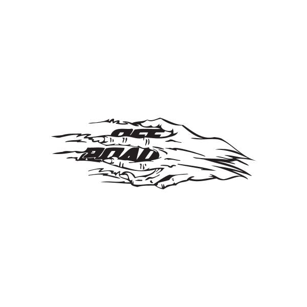 Off Road Hand Decal – Vinyl Disorder