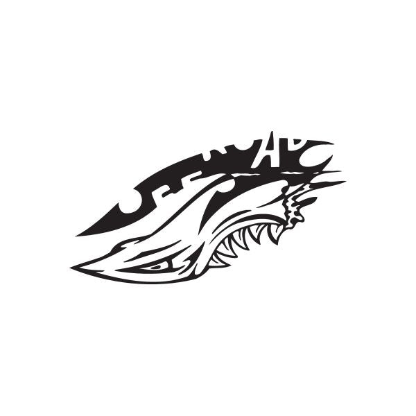 Off Road Shark Mouth Decal – Vinyl Disorder