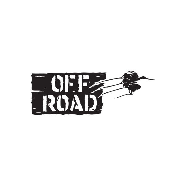 Off Road Sign Decal – Vinyl Disorder