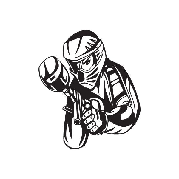 Paintball Wall Decal - Vinyl Decal - Car Decal - DC 022 – Vinyl Disorder