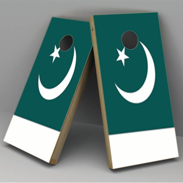 Pakistan Flag Cornhole Board Vinyl Decal Wrap – Vinyl Disorder