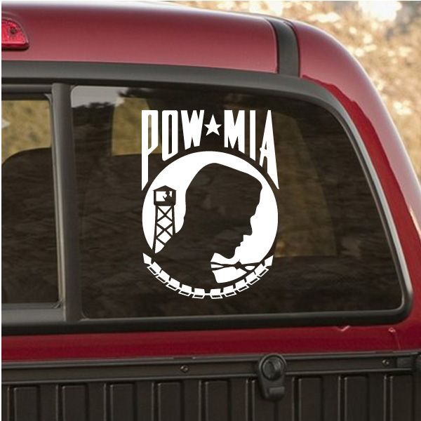 POW MIA Decal – Vinyl Disorder