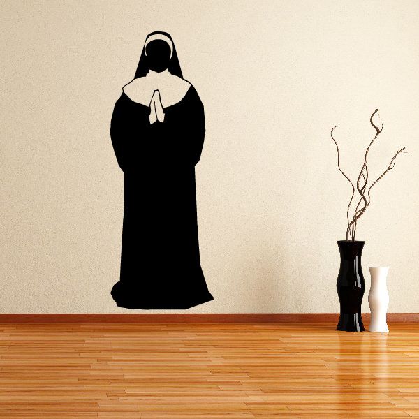 Religious Sister Nun Decal – Vinyl Disorder