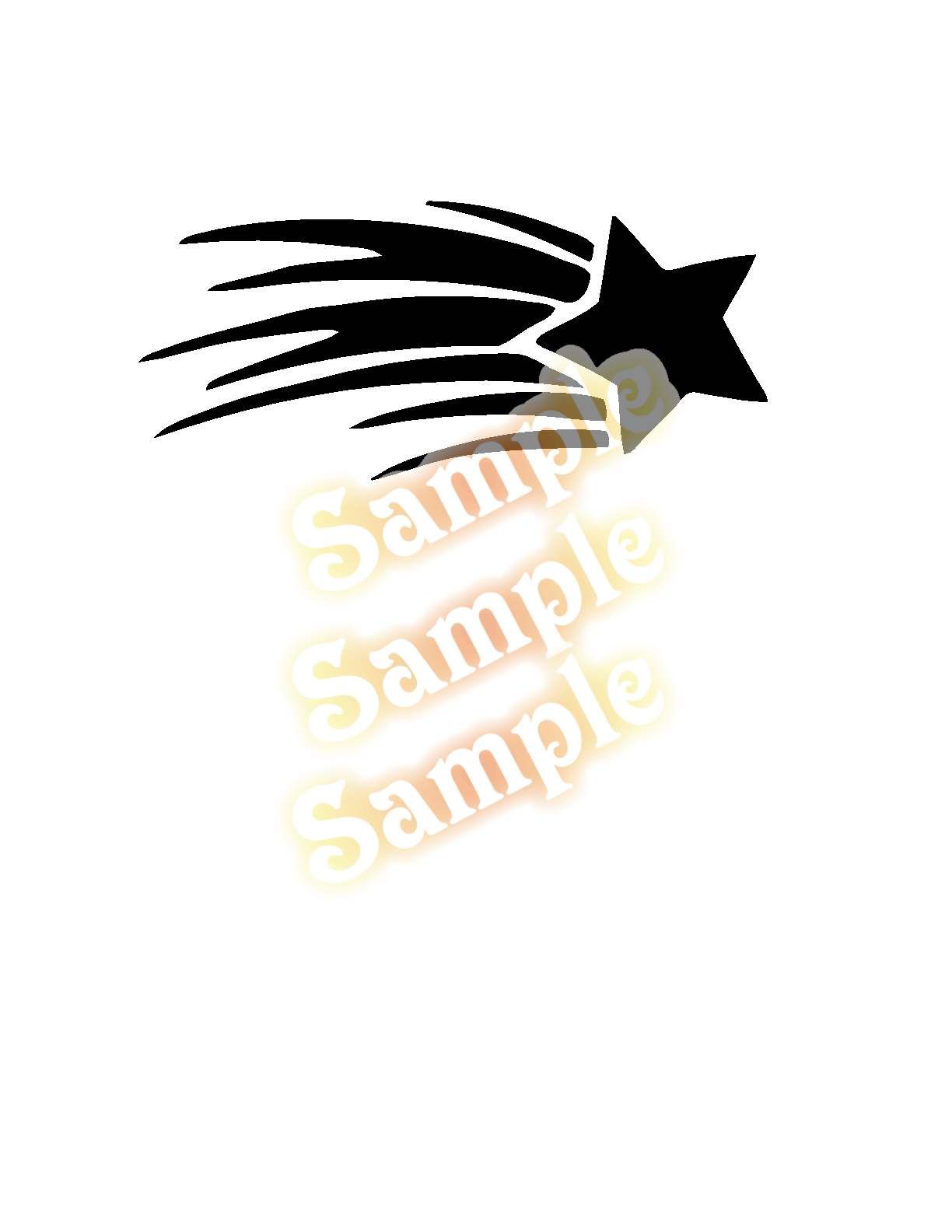Shooting Star Decal – Vinyl Disorder