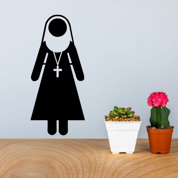 Sister Nun Decal – Vinyl Disorder