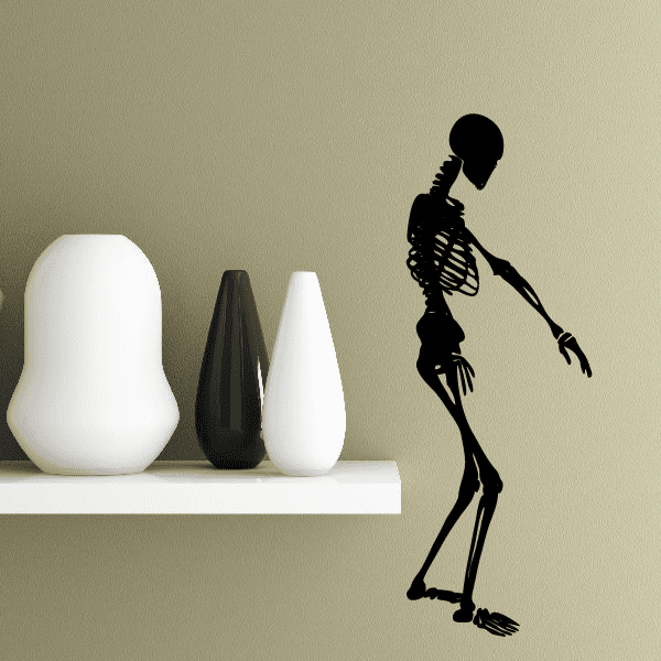 Skeleton Busting a Move Decal – Vinyl Disorder