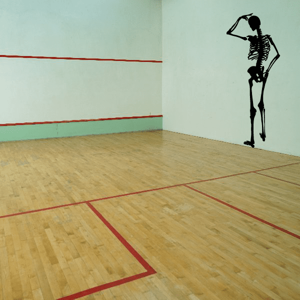 Skeleton Scratching Head Decal – Vinyl Disorder