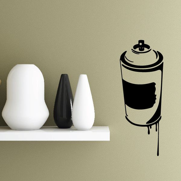 Spray Paint Can Symbol Symbols Vinyl Decal Sticker 006 – Vinyl Disorder