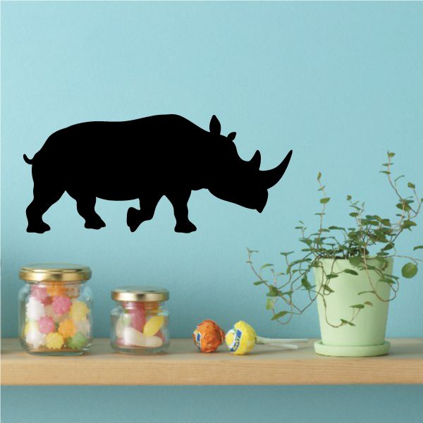 Strolling Rhino Decal – Vinyl Disorder