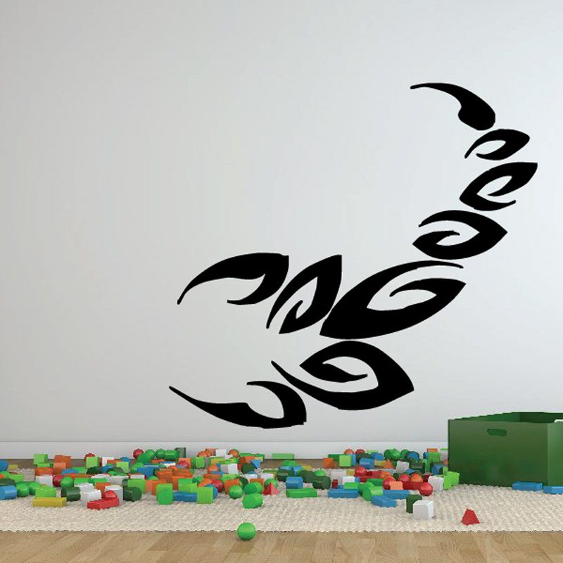 Swish Style Abstract Scorpion Decal – Vinyl Disorder