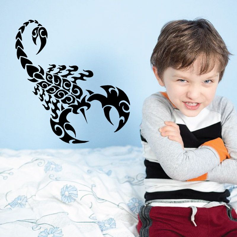 Terrifying Intricate Scorpion Decal – Vinyl Disorder