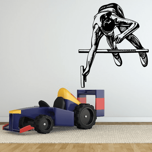 Track And Field Wall Decal - Vinyl Decal - Car Decal - CDS041 – Vinyl ...