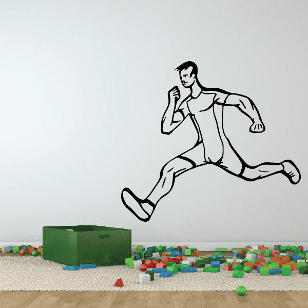 Track And Field Wall Decal - Vinyl Decal - Car Decal - CDS045 – Vinyl ...