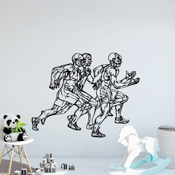 Track And Field Wall Decal - Vinyl Decal - Car Decal - CDS081 – Vinyl ...