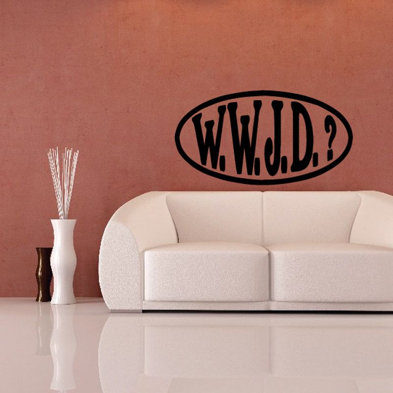 WWJD Decal – Vinyl Disorder