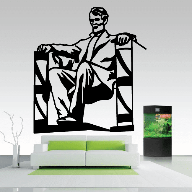 Abraham Lincoln Memorial Decal – Vinyl Disorder