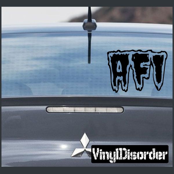 AFI Text Decal – Vinyl Disorder