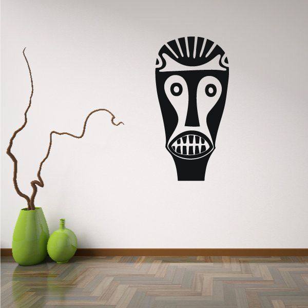 African Art Tattoo Face Mask Decal – Vinyl Disorder
