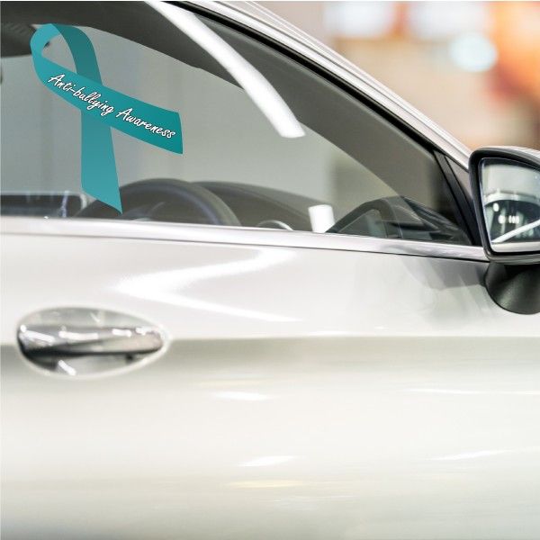 Antibullying Awareness Ribbon Vinyl Sticker – Vinyl Disorder