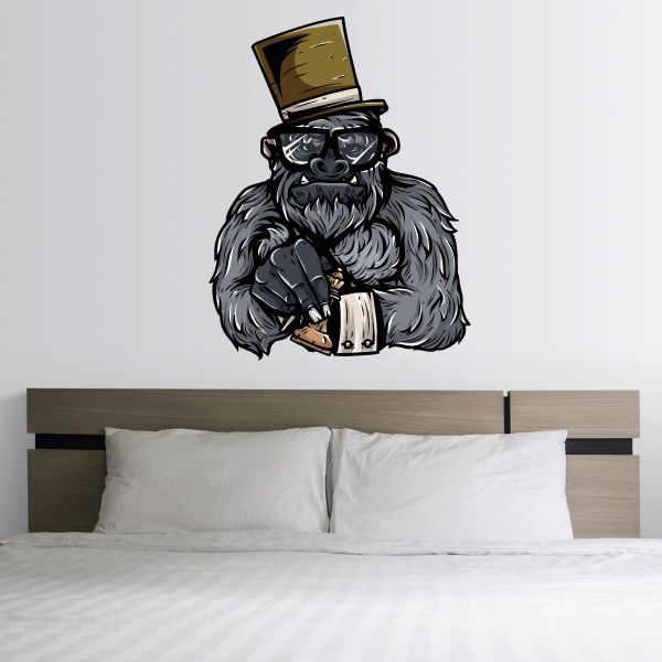 Ape Chess Player Sticker – Vinyl Disorder