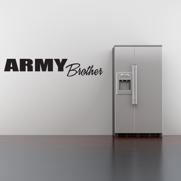 Army Brother Block Decal – Vinyl Disorder