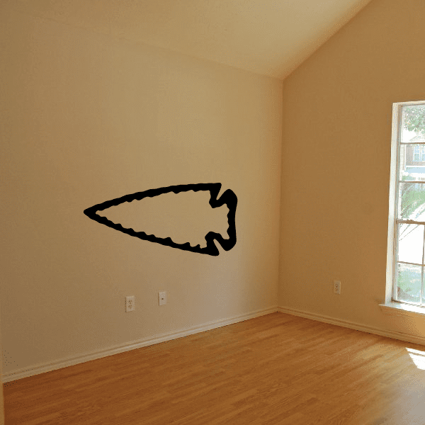 Arrowhead Pointing Left Wall Decal – Vinyl Disorder