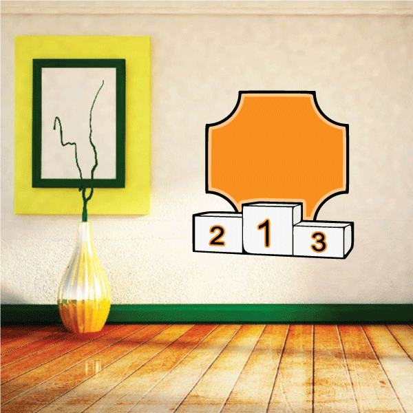 Award Podium Stickers – Vinyl Disorder