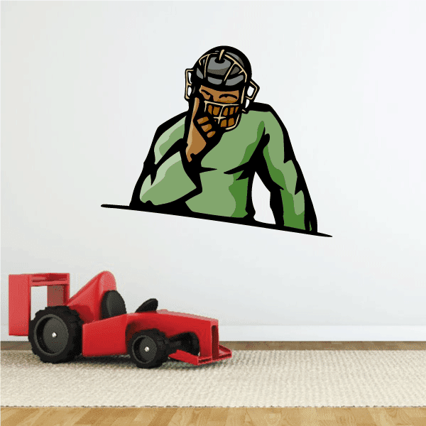 Baseball Catcher Stickers – Vinyl Disorder