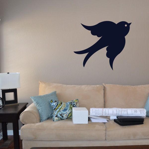 Basic Sparrow Bird Decal – Vinyl Disorder