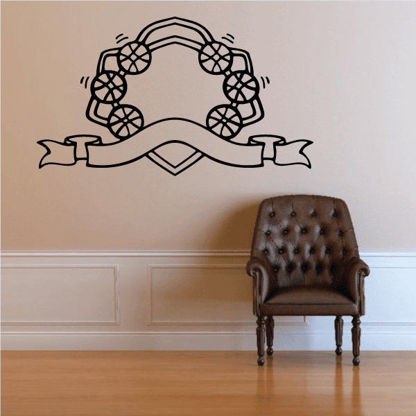 Basketball Juggling Banner Decal – Vinyl Disorder